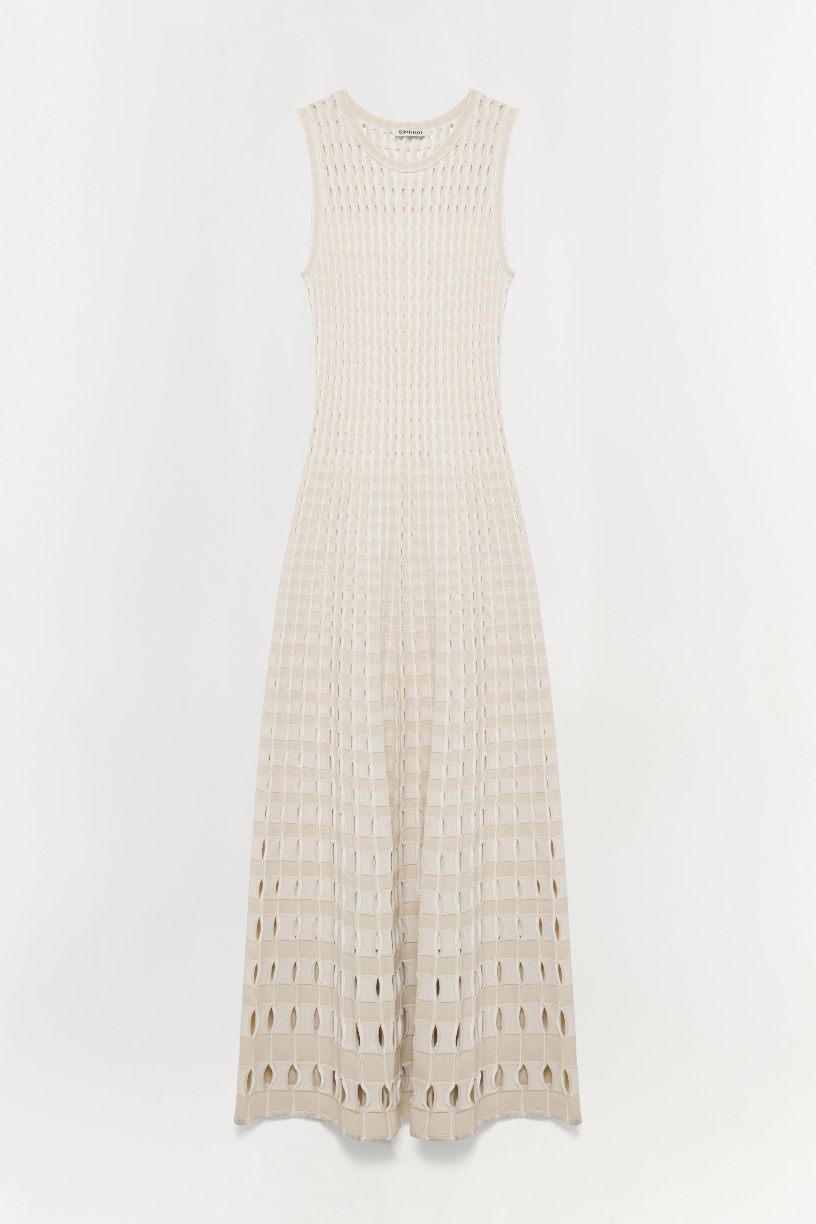 Zelma Maxi Dress - Sand Multi | SIMKHAI