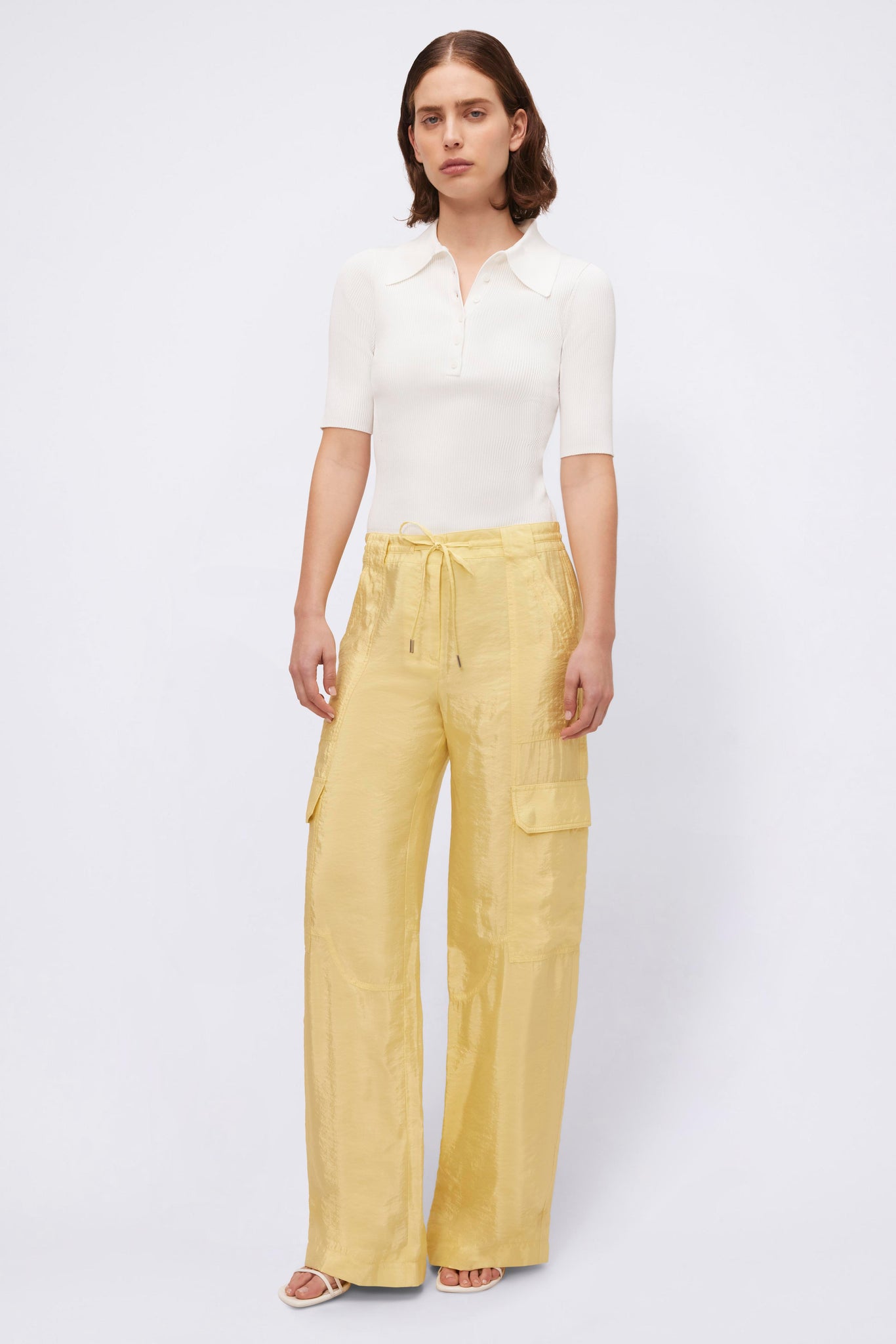 Secily Polo - White | SIMKHAI