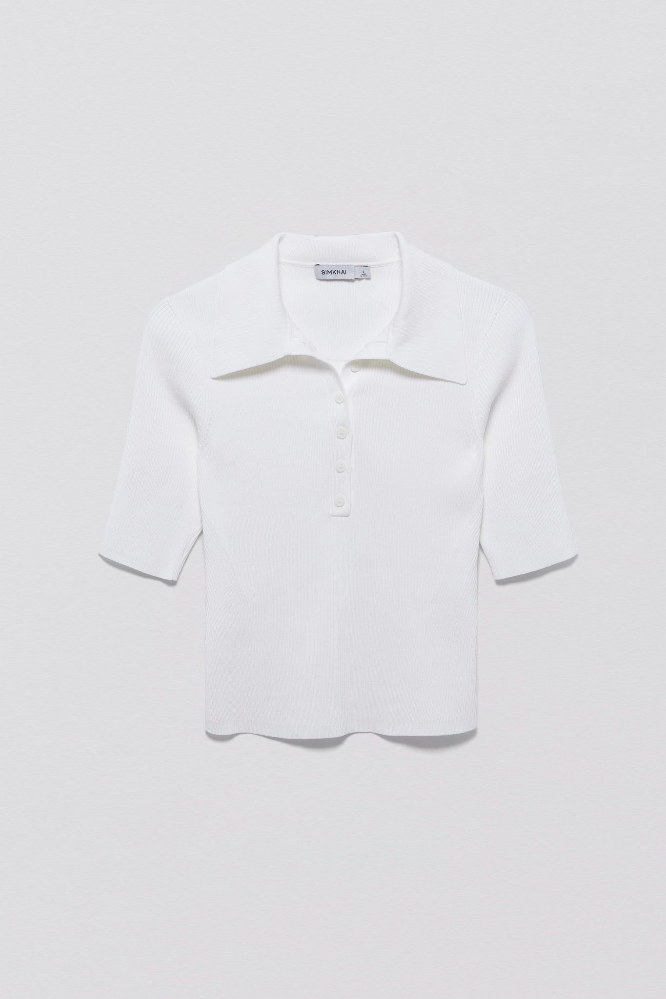 Secily Polo - White | SIMKHAI