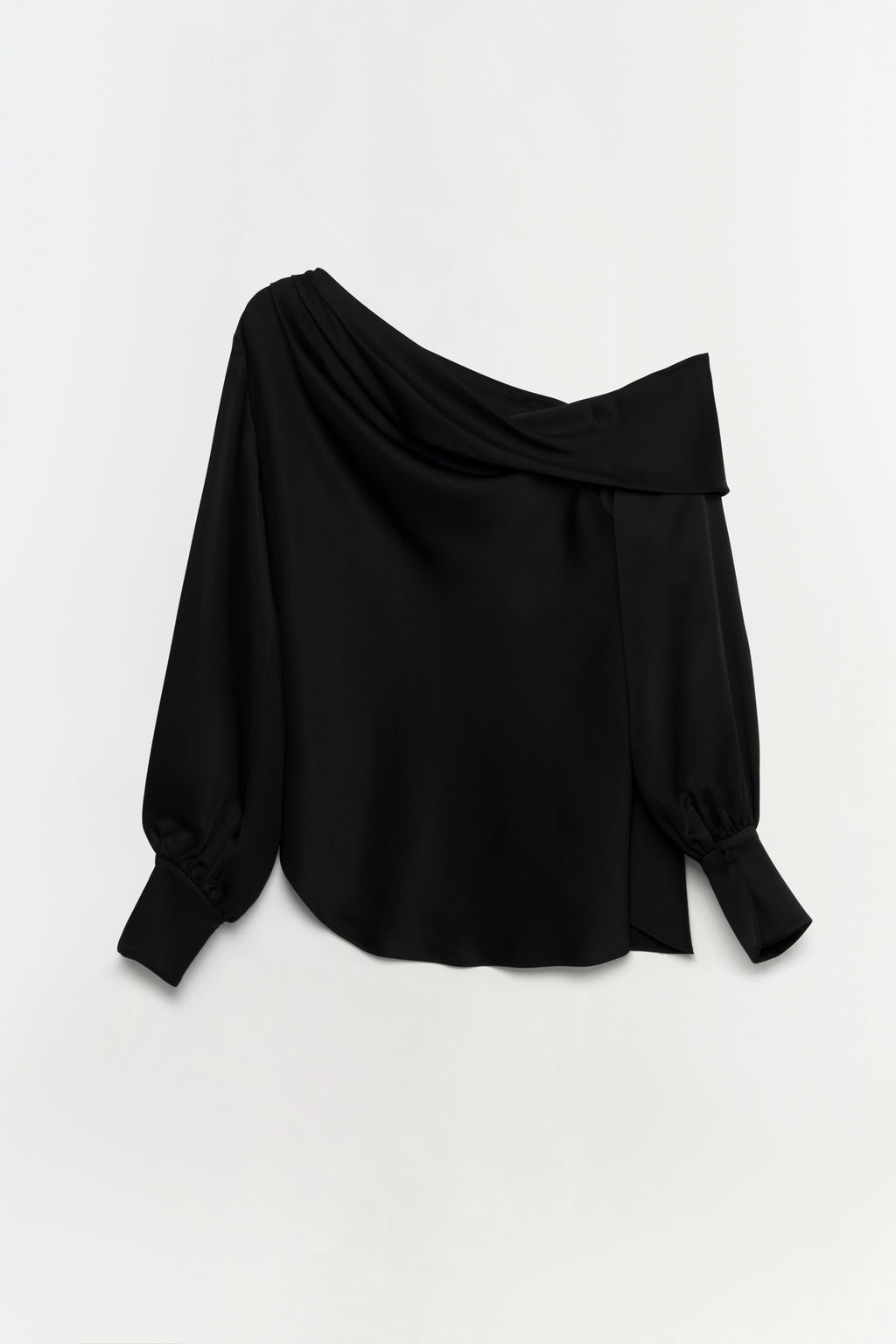 Signature Alice Cold Shoulder Top - Black | SIMKHAI