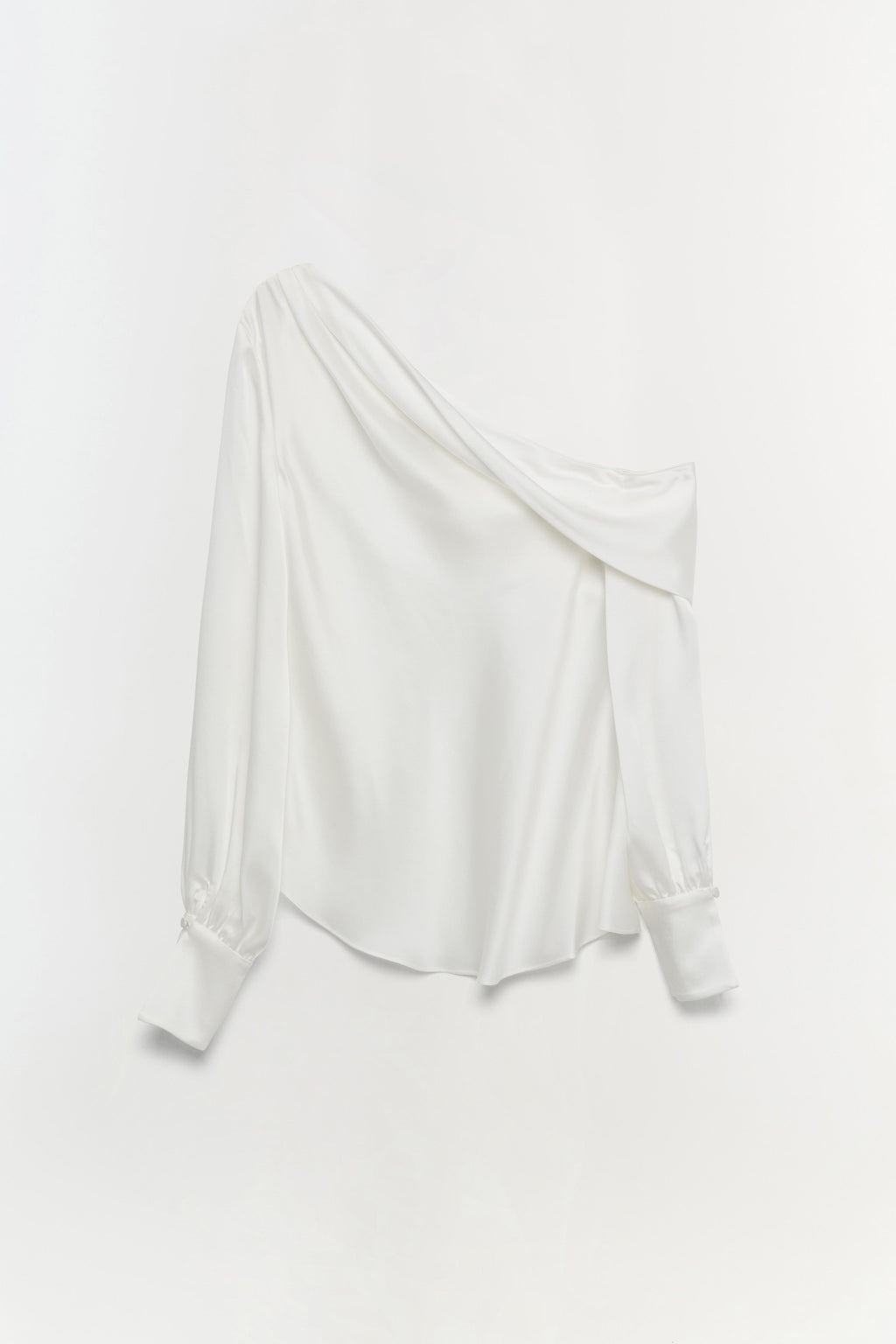 Signature Alice Cold Shoulder Top - White | SIMKHAI