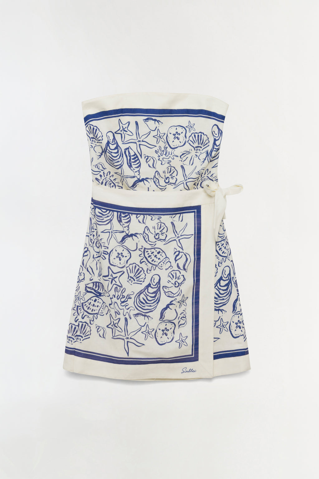 Darbie Linen Bustier Mini Dress – SIMKHAI