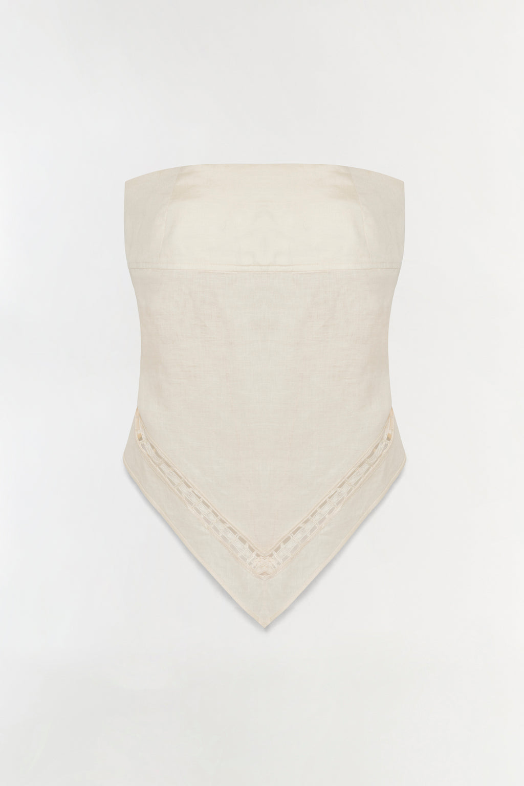 Lahni Linen Lace Top – SIMKHAI