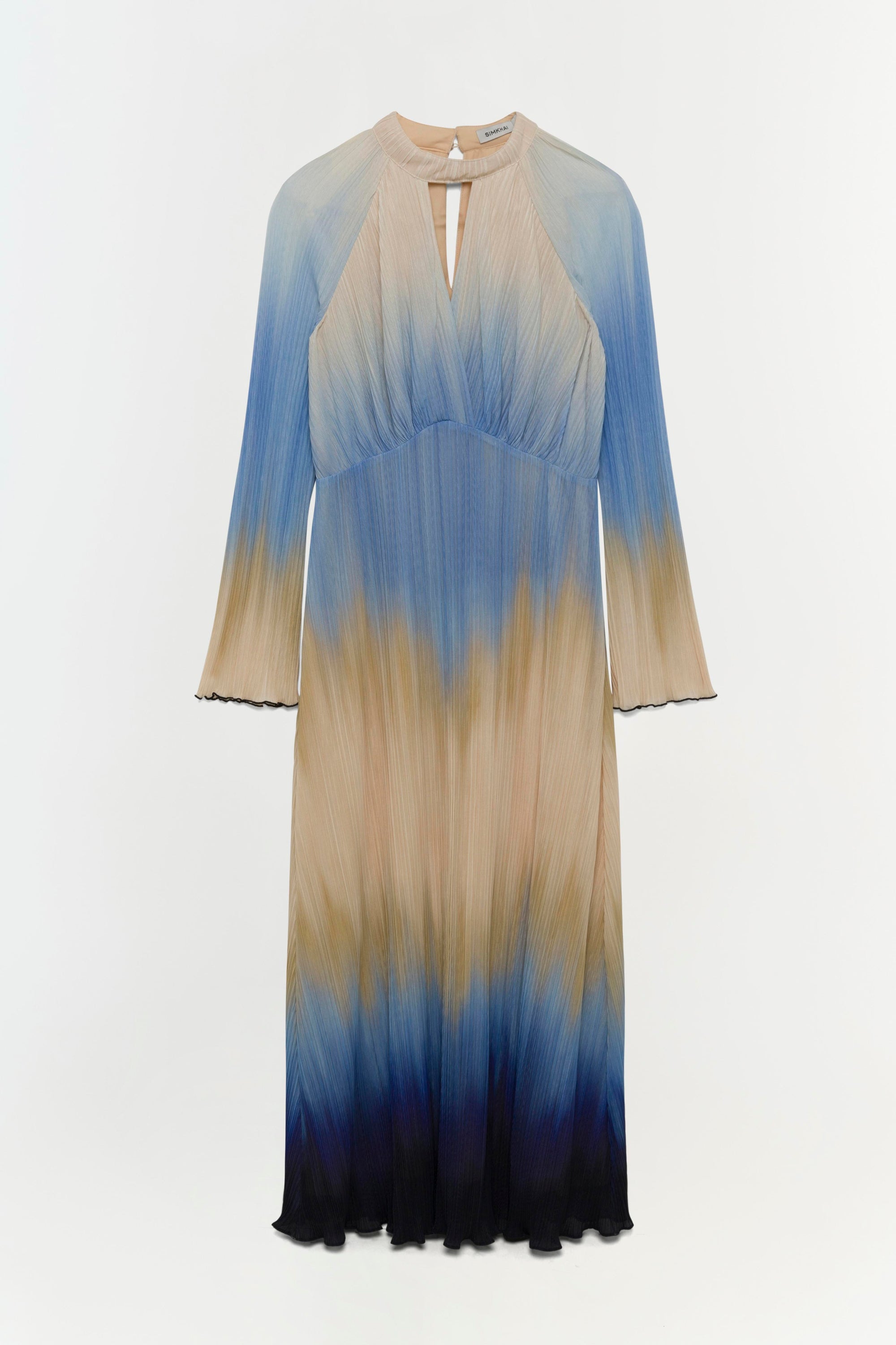 Calina L/S Midi Dress - Sky Ombre | SIMKHAI